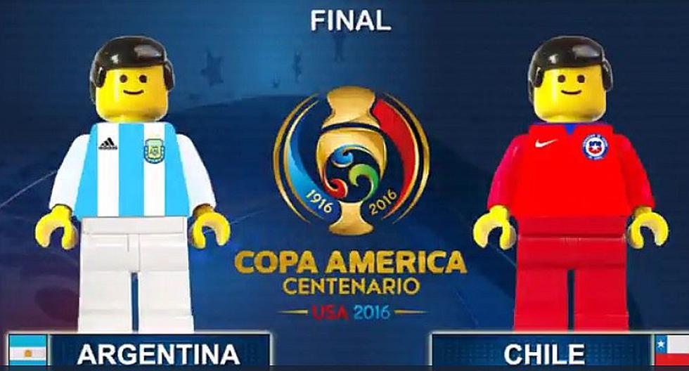 Recrean la final de la Copa América Centenario en Lego [VIDEO] | OTROS ...