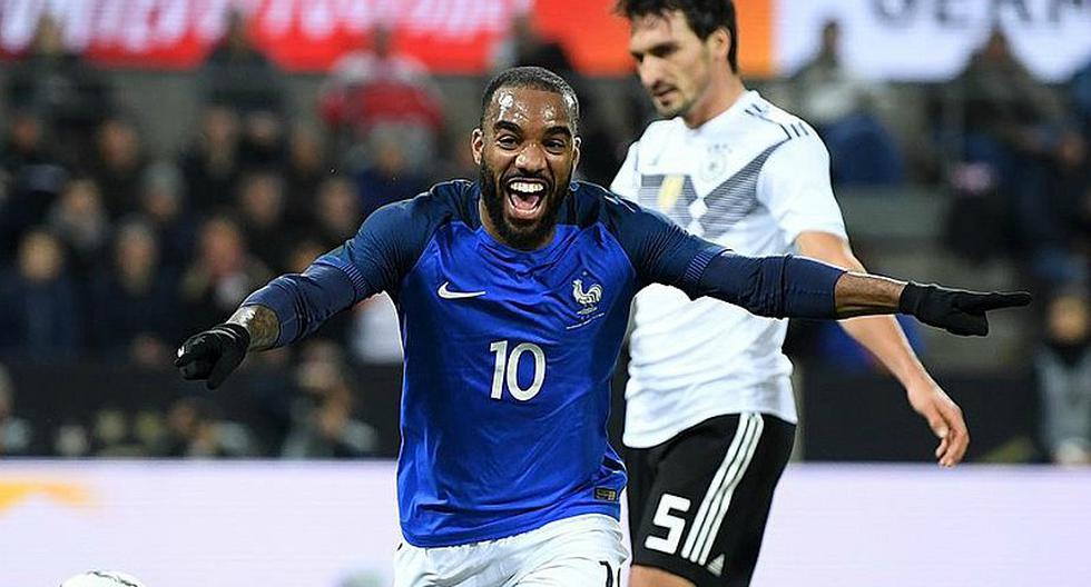 Perú vs. Francia: Alexandre Lacazette y el día que anotó ante la ...