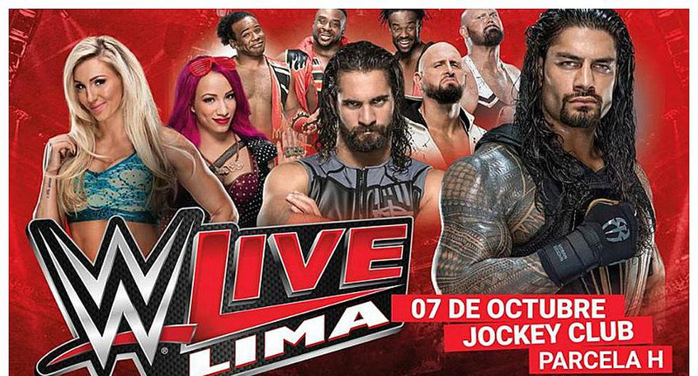 WWE en Lima: Conoce la cartelera del evento a desarrollarse en Perú ...