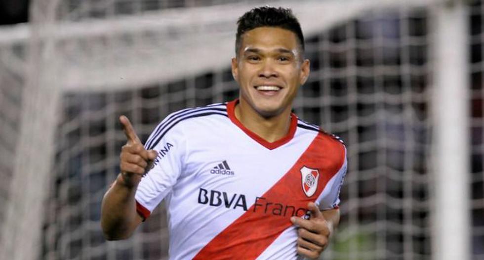 Presidente de River Plate: "Teo Gutiérrez no jugará en el primer equipo ...