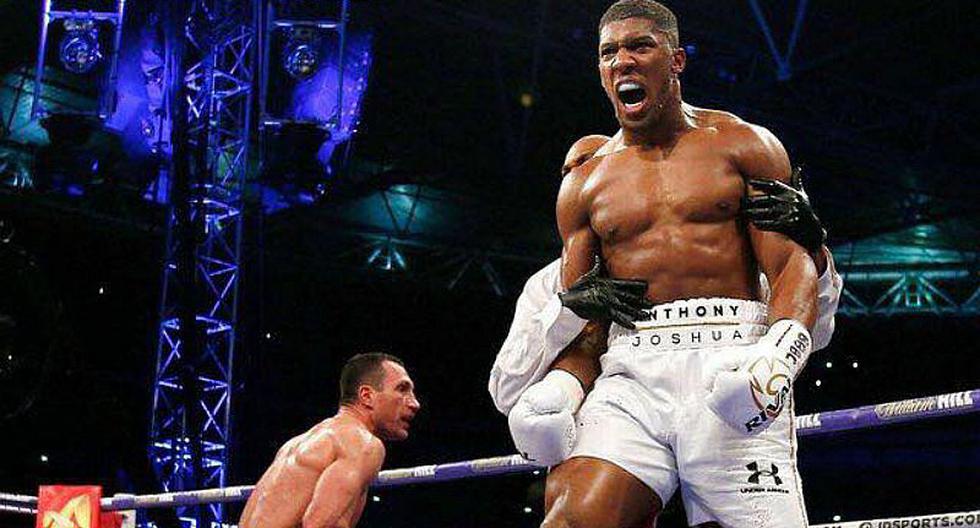 Box: Anthony Joshua y el knockout que se ha vuelto viral [VIDEO ...