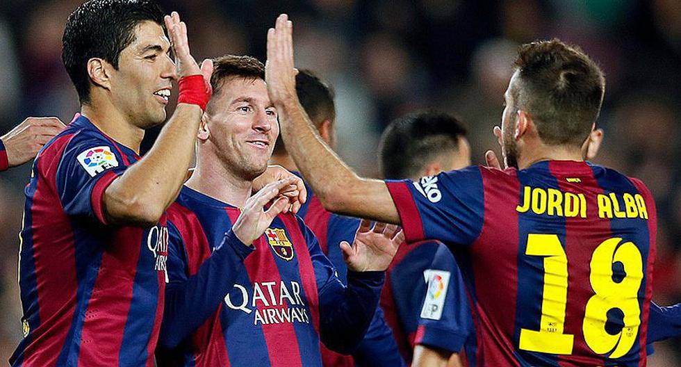 Barcelona. Messi, Suárez y Alba en un imperdible GIF | INTERNACIONAL ...