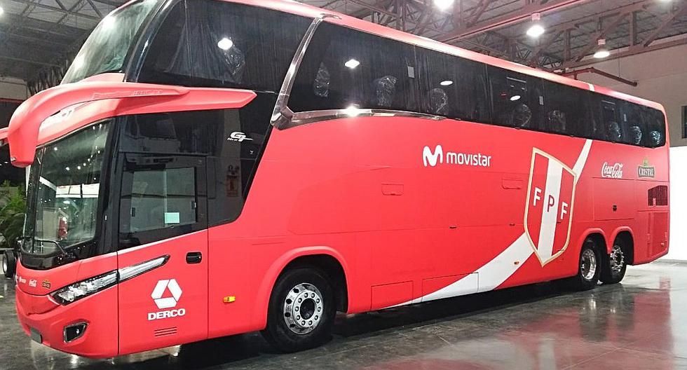 Selección peruana estrenará bus 'blanquirrojo' con las últimas ...