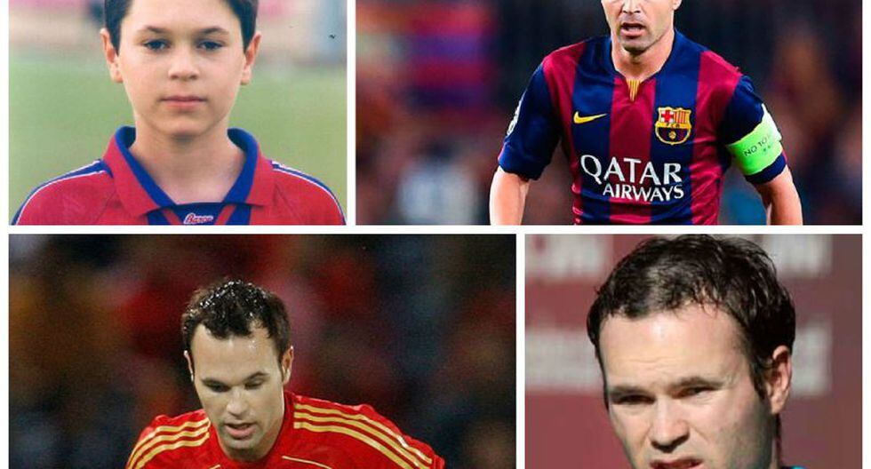 Así fue como Andrés Iniesta se fue quedando calvo [FOTOS] Internacional ...