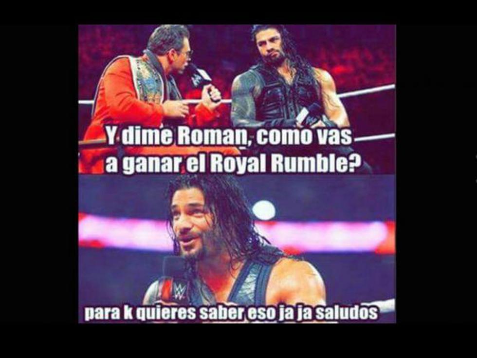 Mira los memes que dejó el Royal Rumble 2016 [FOTOS] | FOTOS | EL BOCÓN