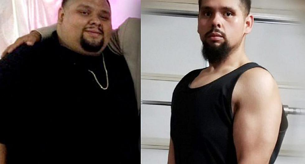 Hombre adelgazó 80 kilos para salvar la vida de su hermana | FOTO ...
