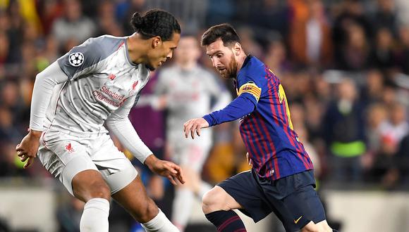 Lionel Messi fue elegido por Virgil Van Dijk como el rival más duro al ...
