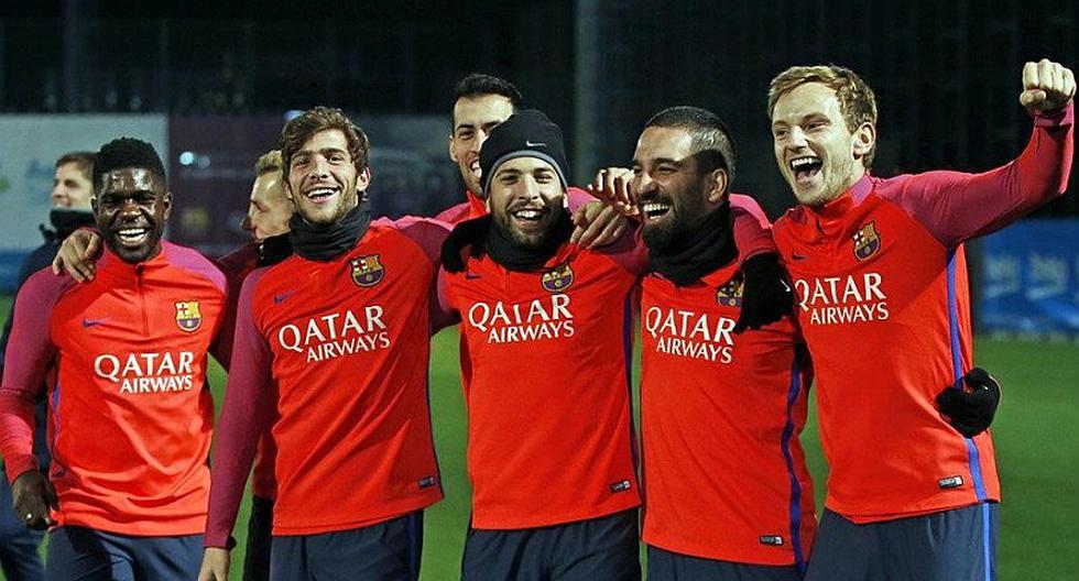 Barcelona: Las mejores imágenes del entrenamiento culé [VIDEO ...