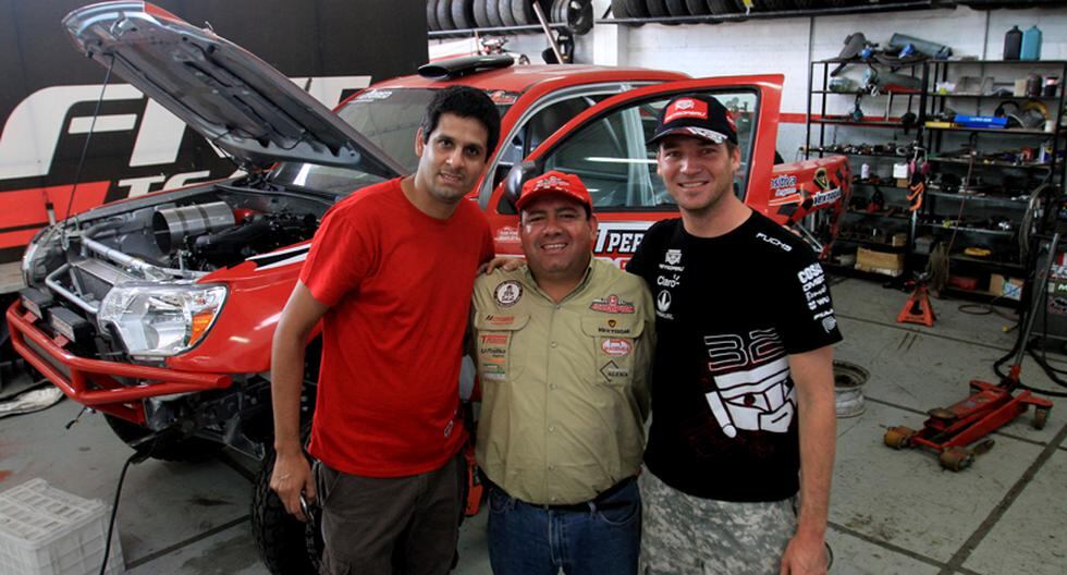 Nicolás Fuchs y su equipo le prepararon una 4x4 a Paul Pereda para el ...