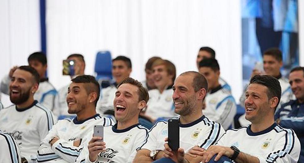 Yayo y la selección argentina celebraron el Día del Padre [VIDEO ...