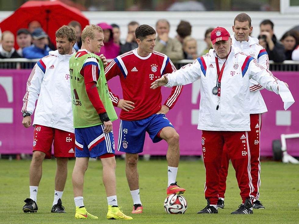 Robert Lewandowski ya entrena con el Bayern Munich [FOTOS] | FOTOS | EL ...