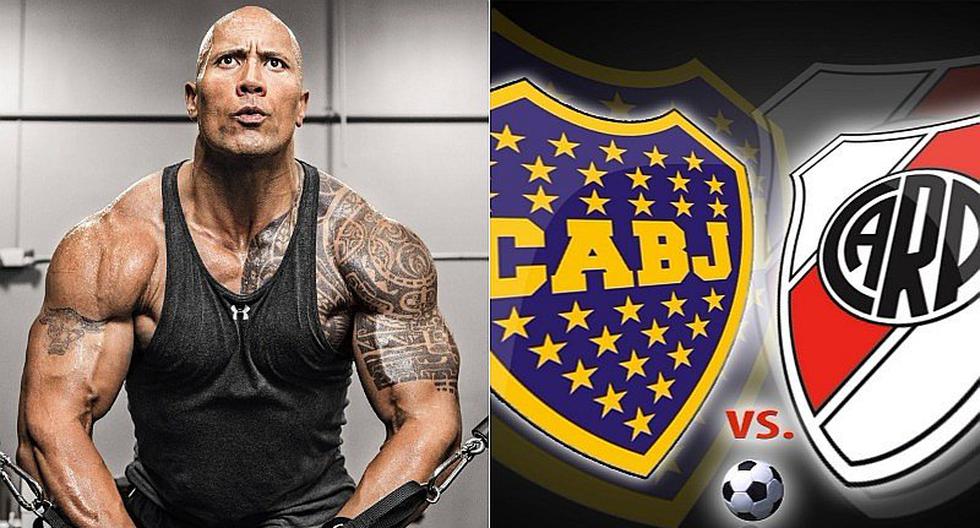 'La Roca' le mandó un mensaje a los hinchas de Boca y River [VIDEO ...