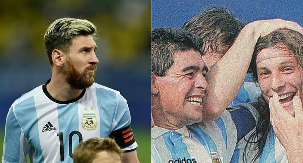 Primo de Lionel Messi cuadró a Caniggia por Diego Maradona | MUNDIAL ...
