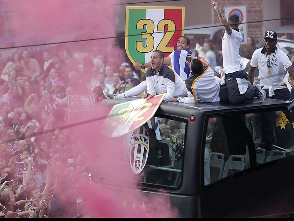 Revive lo mejor de la celebración de Juventus Campeón Serie A 2013-14 ...