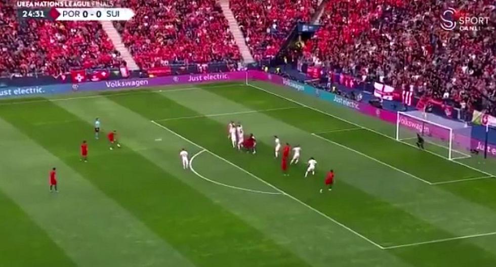 Portugal vs. Suiza: Cristiano Ronaldo y el golazo de tiro libre en la UEFA Nations League ...