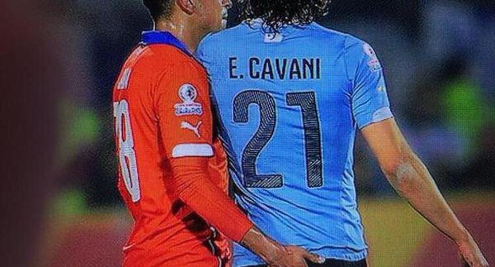 Copa América 2015: Gonzalo Jara le recordó a Edinson Cavani que su ...