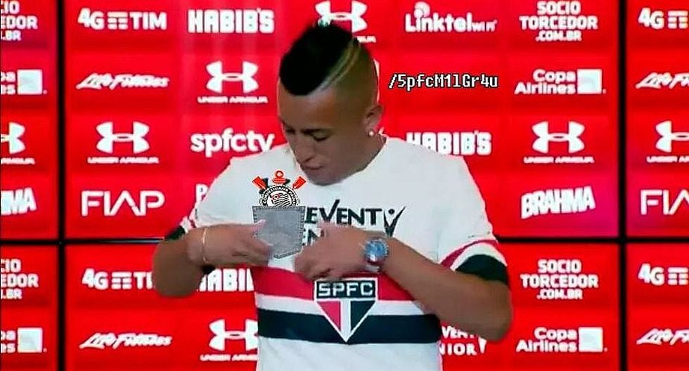 Christian Cueva: divertidos memes tras gran actuación ante Corinthians ...