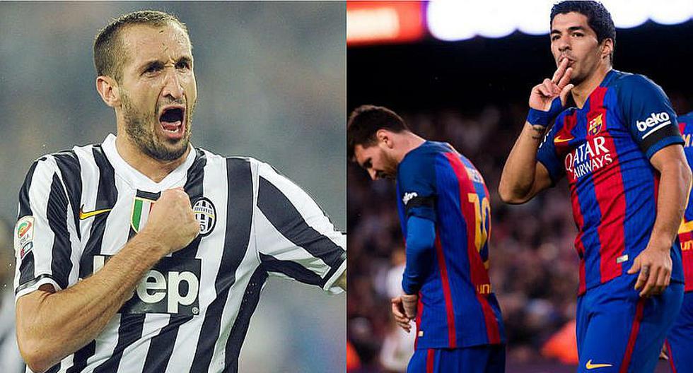 Barcelona: Giorgio Chiellini arremete contra Luis Suárez ...