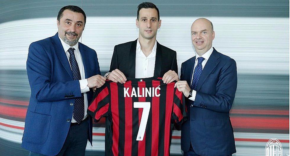 Milan ficha a delantero croata Nikola Kalinic [VIDEO] | INTERNACIONAL ...