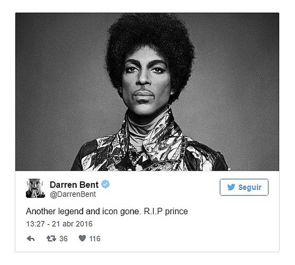Prince: Mundo del fútbol lloró su muerte [FOTOS] | INTERNACIONAL | EL BOCÓN