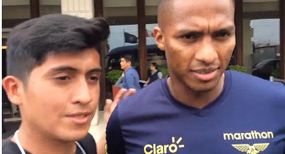 Antonio Valencia a EL BOCÓN: "Perú está en un nivel bastante bueno ...