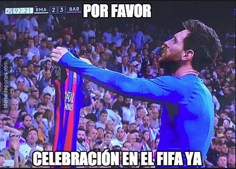Lionel Messi y su peculiar celebración al estilo de memes [GALERÍA ...